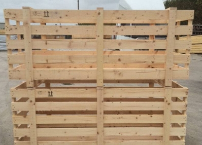 Timber Slatted Crates | Long Term Storage
